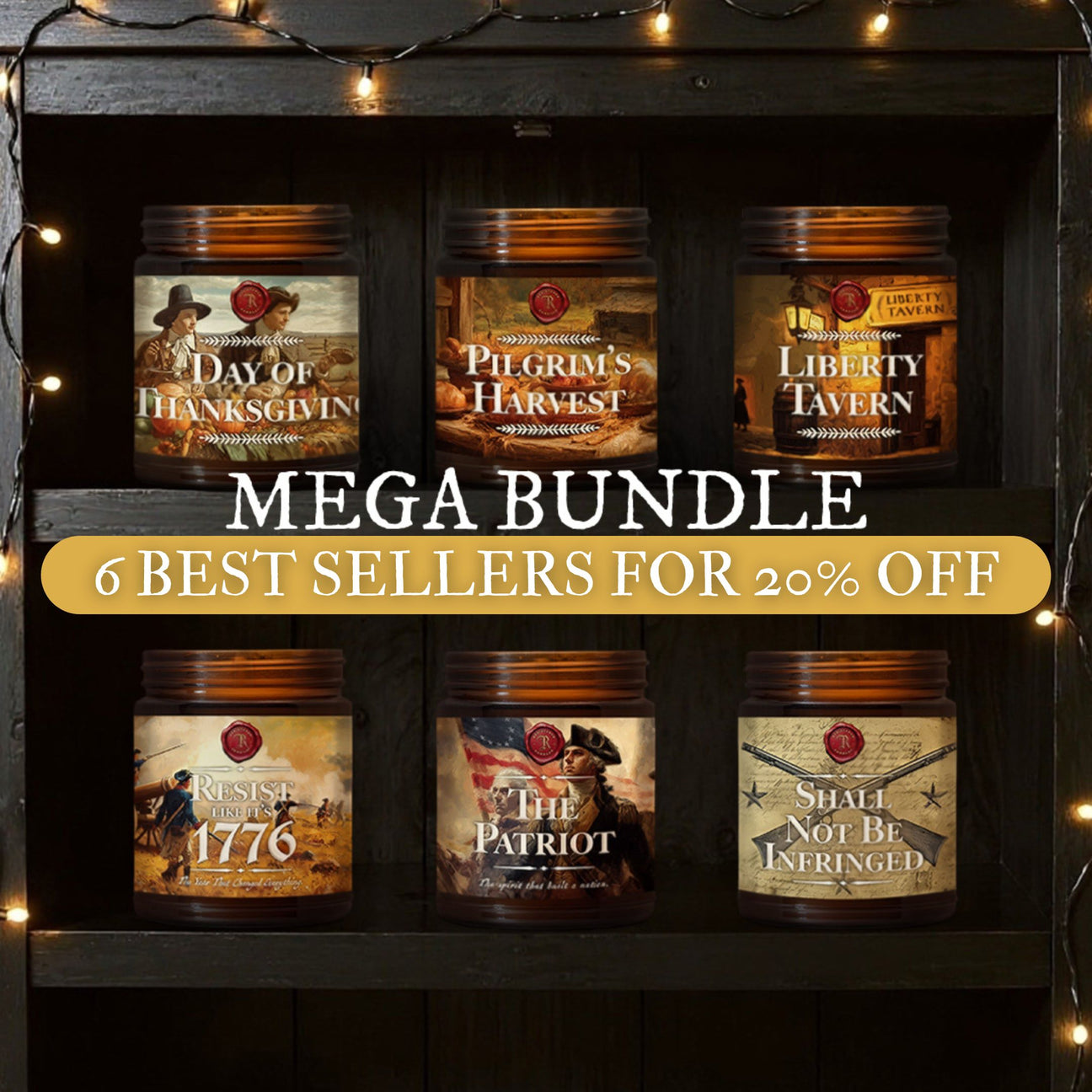 Resistance Candles | Patriotic, American-Made Scented Candles