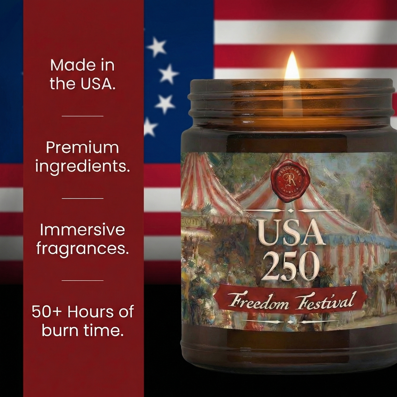 Resistance Candles | Patriotic, American-Made Scented Candles